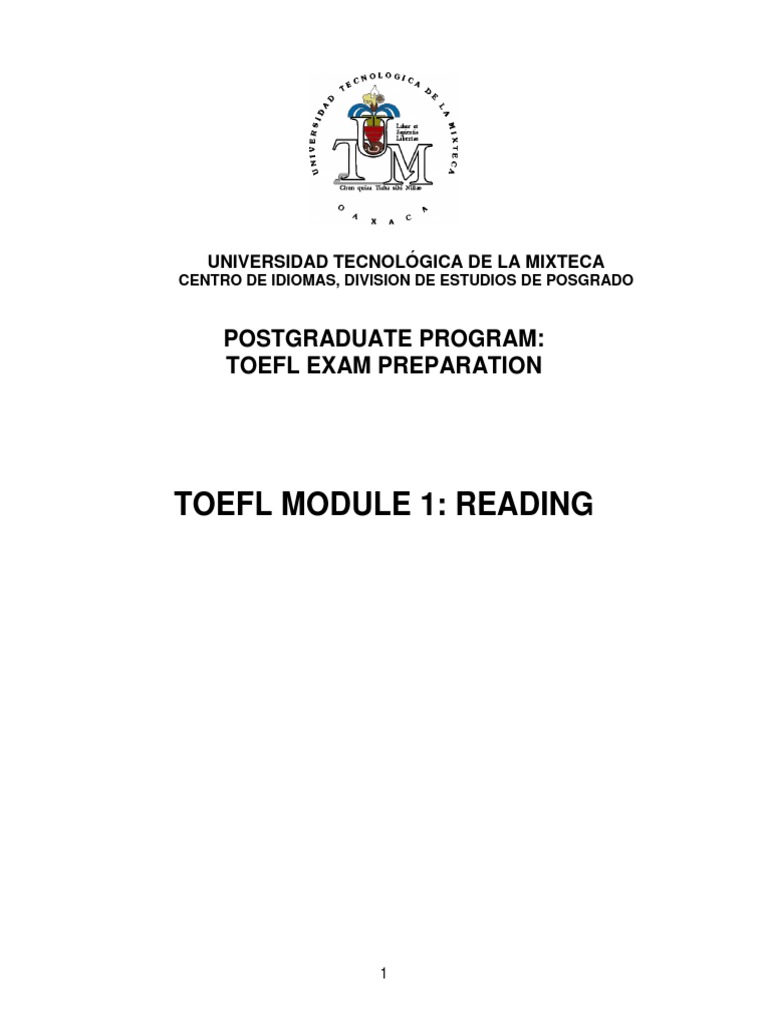 TOEFL Module 1 - Reading | PDF | Atrium (Heart) | Tropical Cyclones