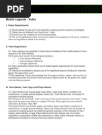 MLBB Guidelines | PDF