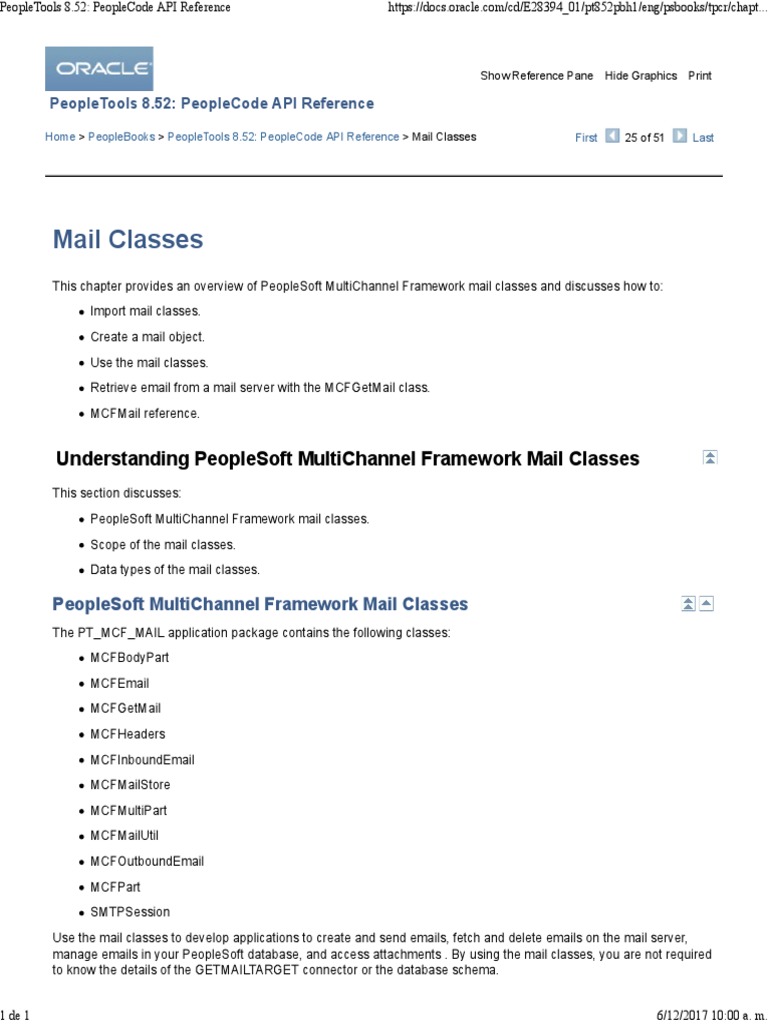 Envío de Correo Peoplecode | PDF