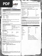 Cyberpunk Red Réf Tables | PDF | Weaponry