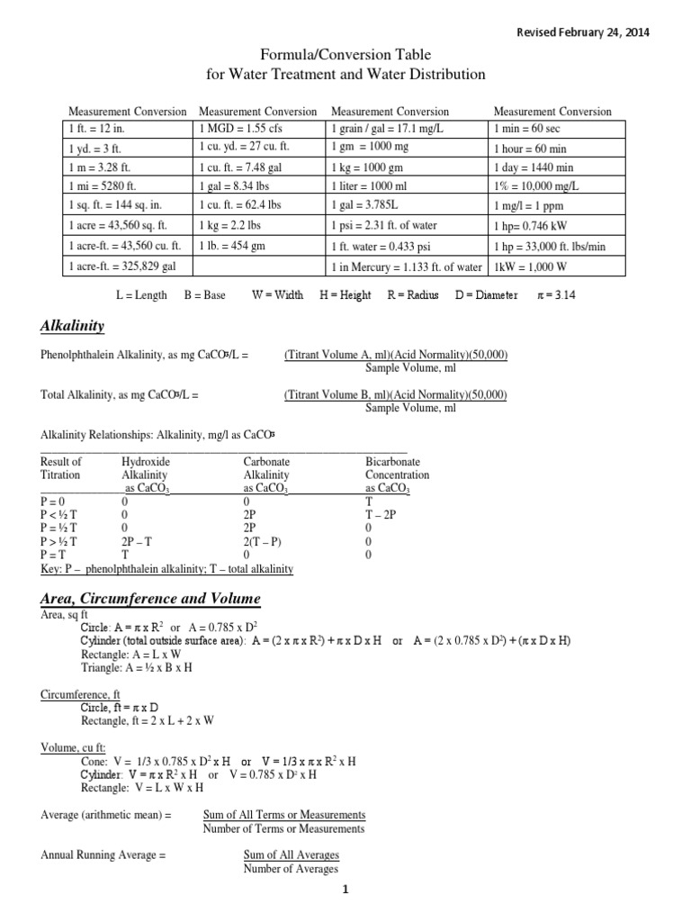 DW Abcd Formula PDF | PDF | Horsepower | Parts Per Notation