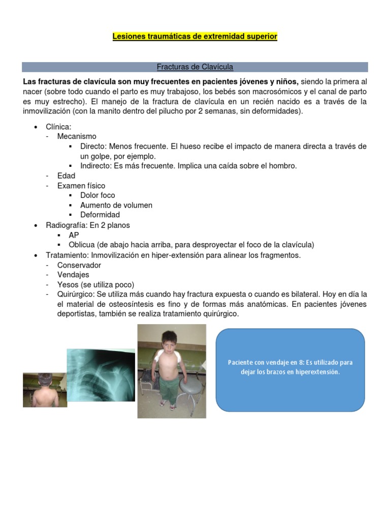 Lesiones Traumatológicas de Hombro y Clavícula | PDF | Hombro | Sistema ...