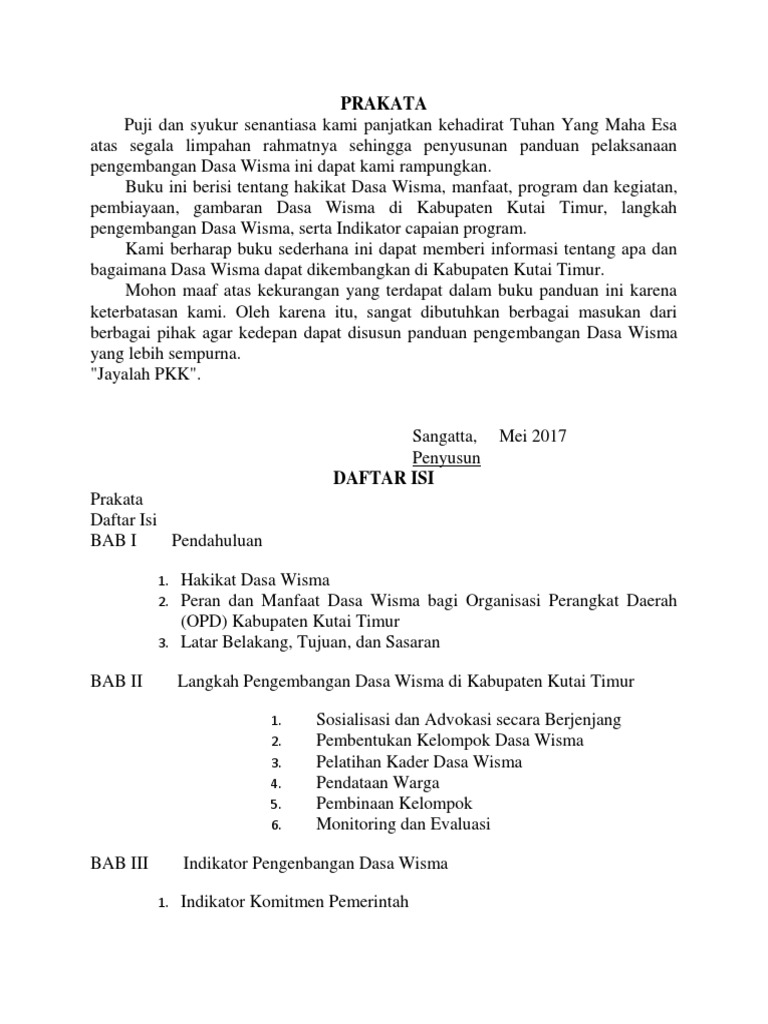 Dasa Wisma | PDF | Ilmu Sosial | Pengembangan Diri