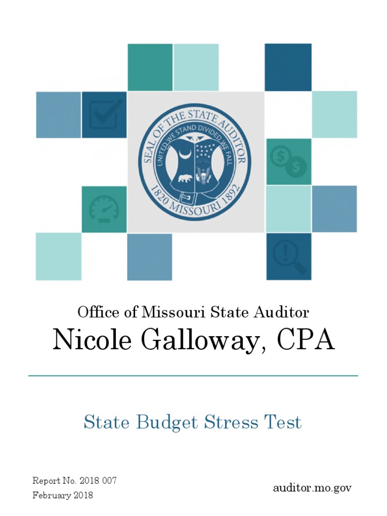 Missouri State Budget Stress Test Report | PDF | Unemployment | Social ...
