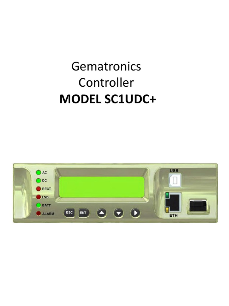 Gametronics Controller Settings | PDF | Rectifier | Battery (Electricity)