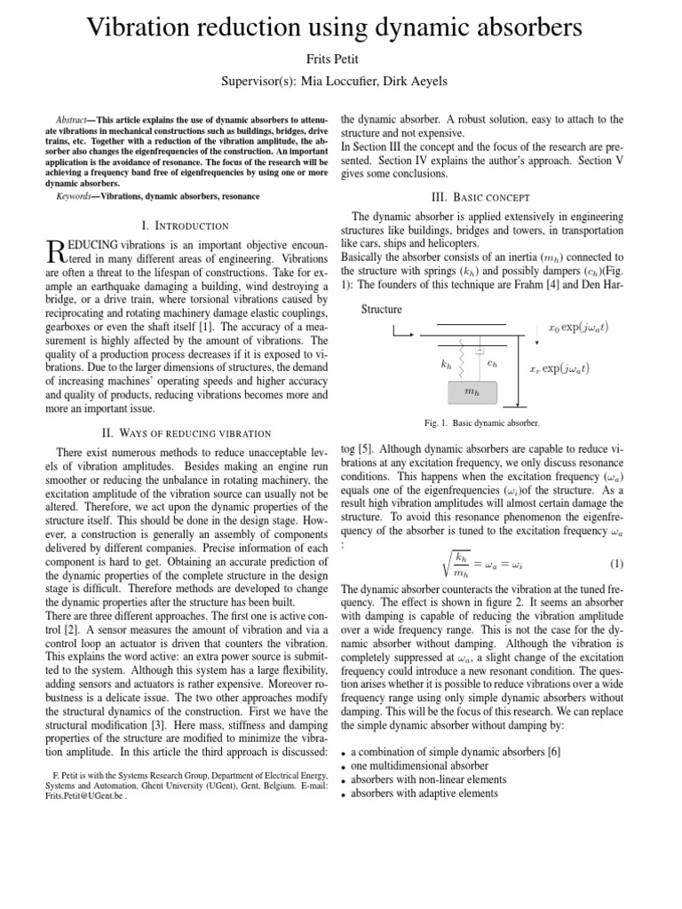 2006 A009 Frits Petit | PDF | Physics | Mechanics
