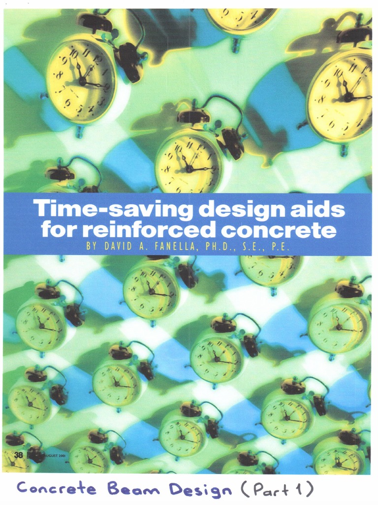 Time-Saving Design Aids For Reinforced Concrete | PDF