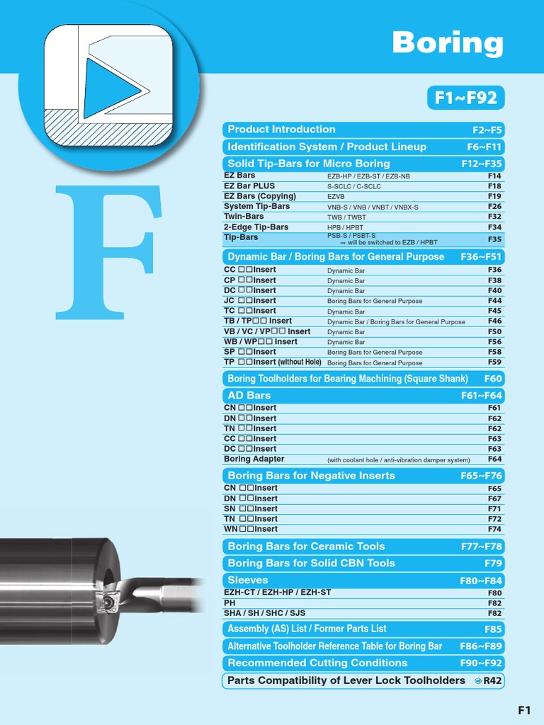 F Boring | PDF | Machining | Industrial Processes