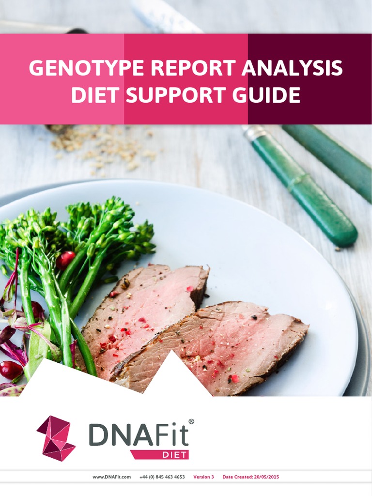 Diet Genotype Support Guide | PDF | Adipose Tissue | Saturated Fat