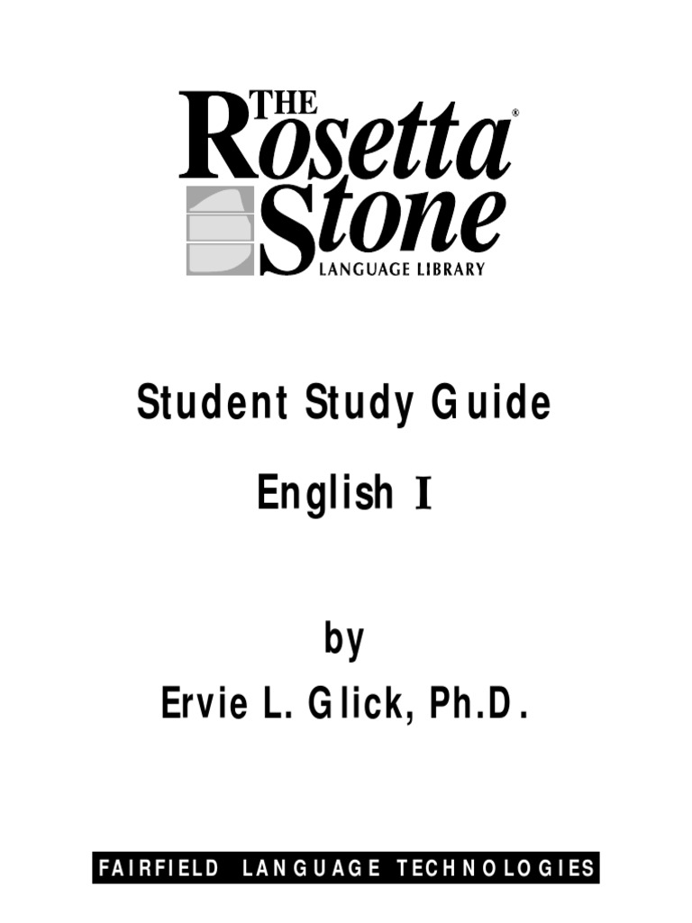 English I Study Guide | PDF | Grammatical Number | Plural