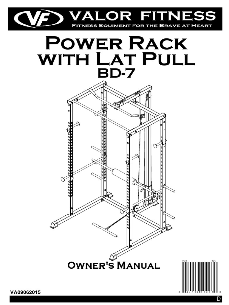 Power Rack Ingles | PDF | Nut (Hardware) | Manufactured Goods