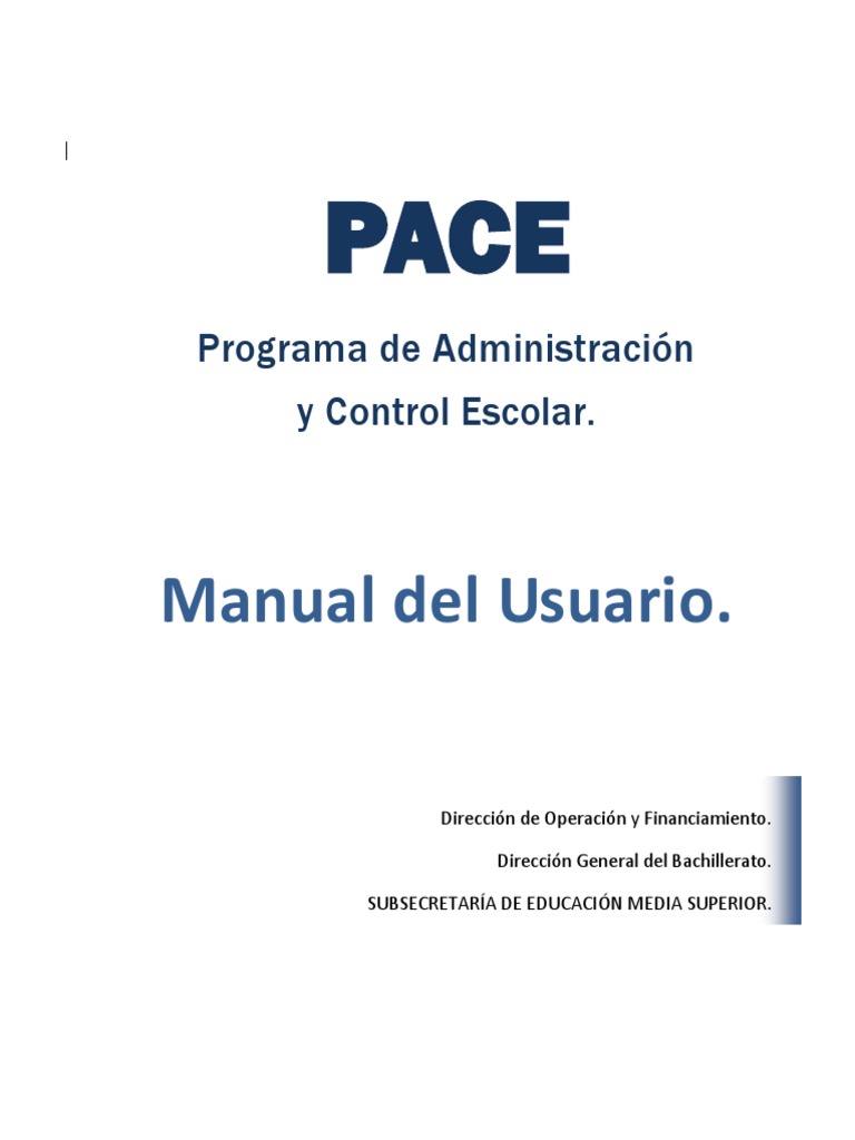 Manual PACE | PDF | Contraseña | Point and Click