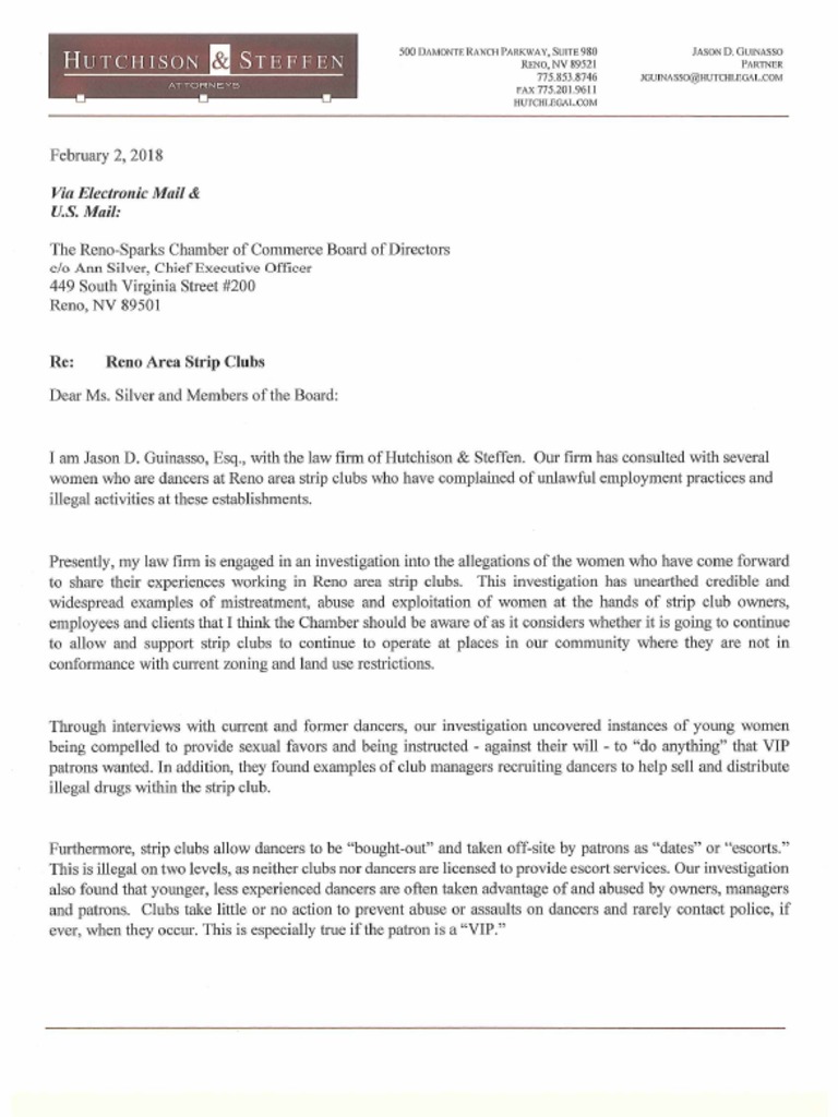 Guinasso Letter | PDF