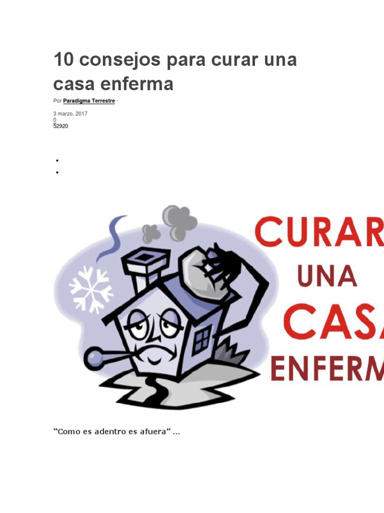10 Consejos para Curar Una Casa Enferma | PDF | Plantas | Ligero