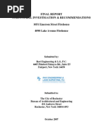 Structural Investigation Report Template | PDF | Architect | Consultant