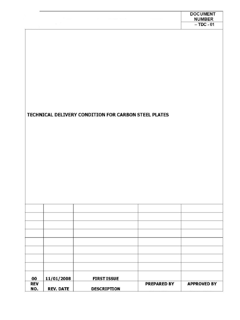 TDC Plate | PDF