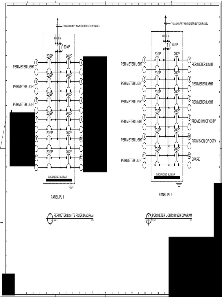 Perimeter Lights Riser Diagram Perimeter Lights Riser Diagram | PDF