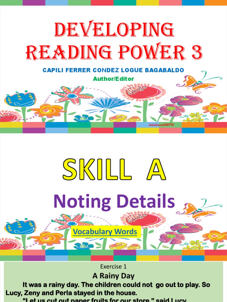 DEVELOPING READING POWER 3, Rainy | PDF | Leisure