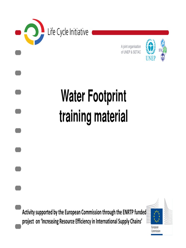 WF Basic Training Material | PDF | Water Resources | Water Use