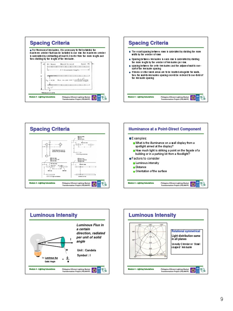 Lighting Calculation 9 | Download Free PDF | Lighting | Electromagnetic ...