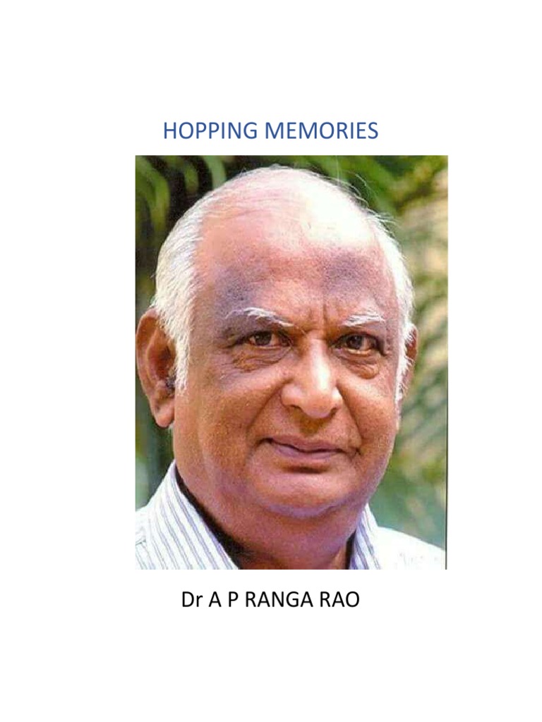 DR AP Ranga Rao | PDF