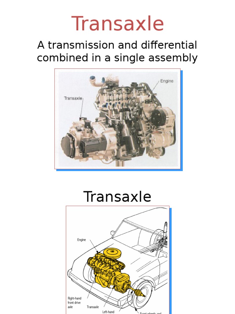 Transaxle PDF | PDF