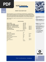 Datasheet NORIT GL 35pdf | PDF | Physical Sciences | Materials