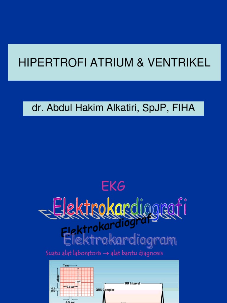 EKG: Hipertrofi Atrium & Ventrikel | PDF