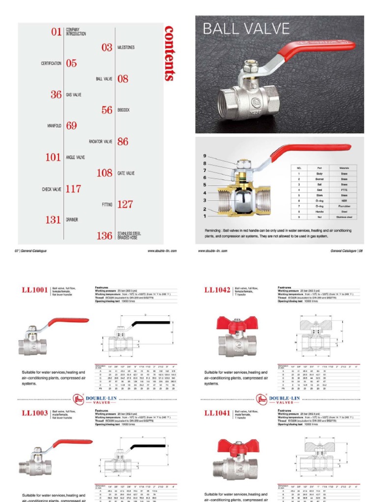 Catalogue Double Lin | PDF