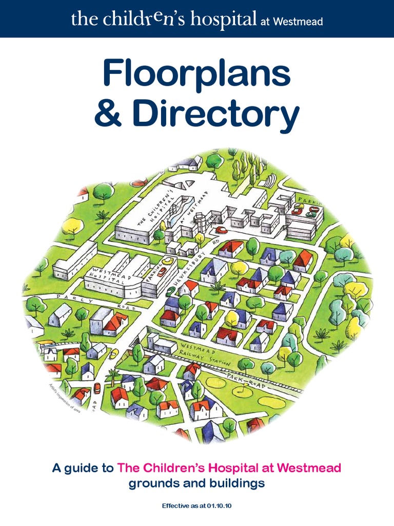 CHWfloorplans and Directory ClinicalSchool PDF | PDF | Hospital ...