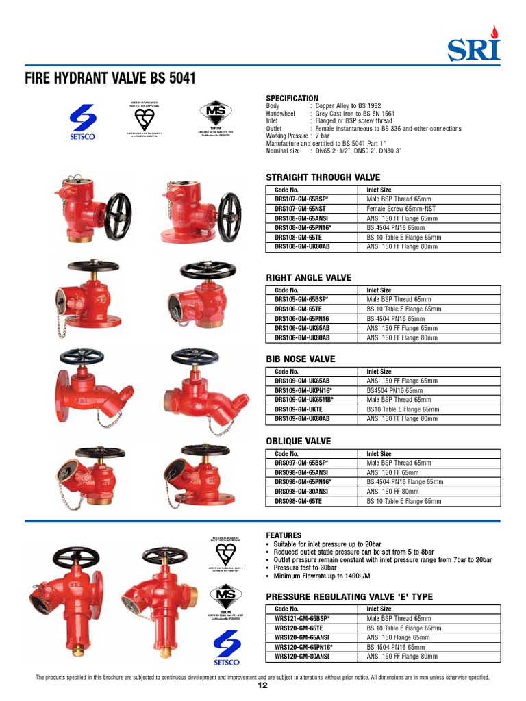 Fire Hydrant Valve | Valve | Gas Technologies | Free 30-day Trial | Scribd