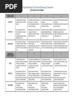 Tableau Rubric | PDF | Psychological Concepts | Cognitive Science