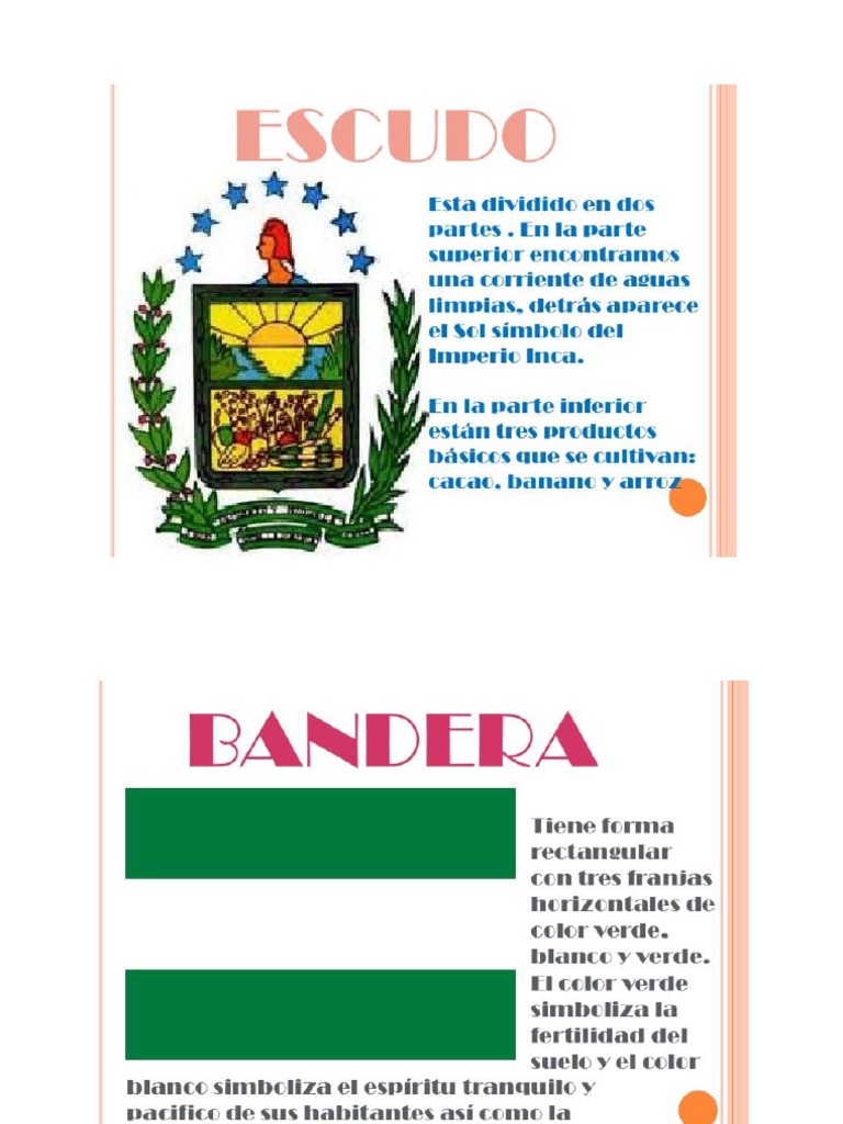 Bandera y Escudo de Los Rios | PDF