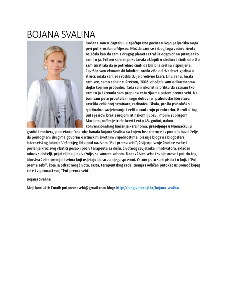 Bojana Svalina | PDF