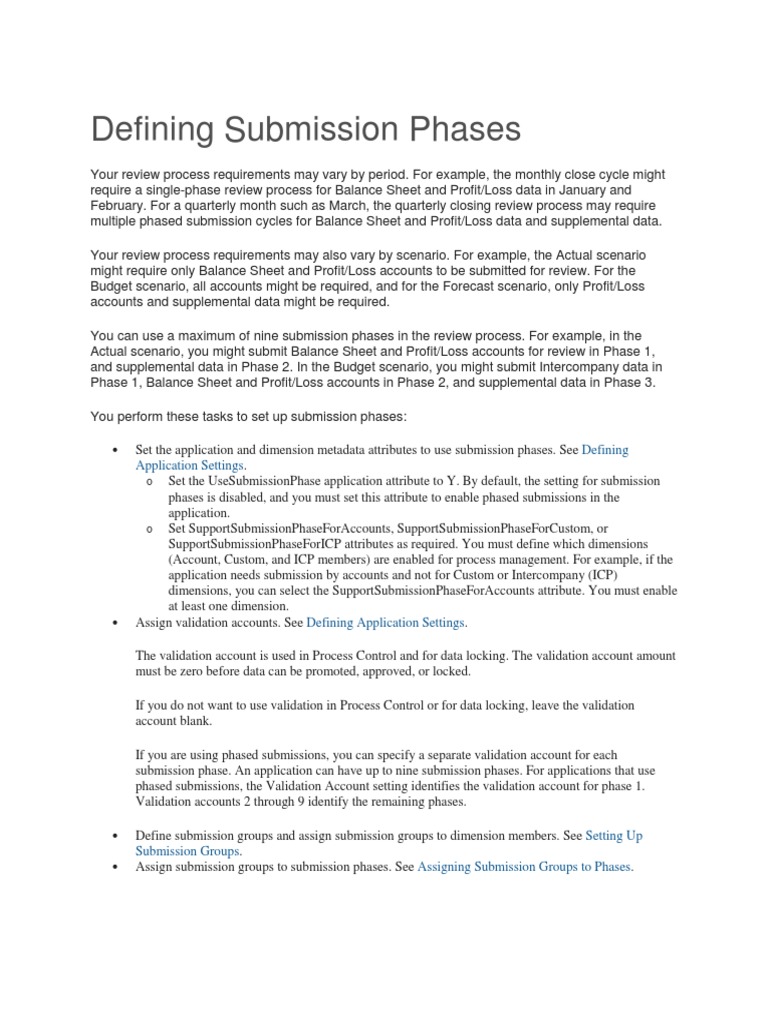 Submission Phases in Review Process | PDF | Profit (Accounting) | Data