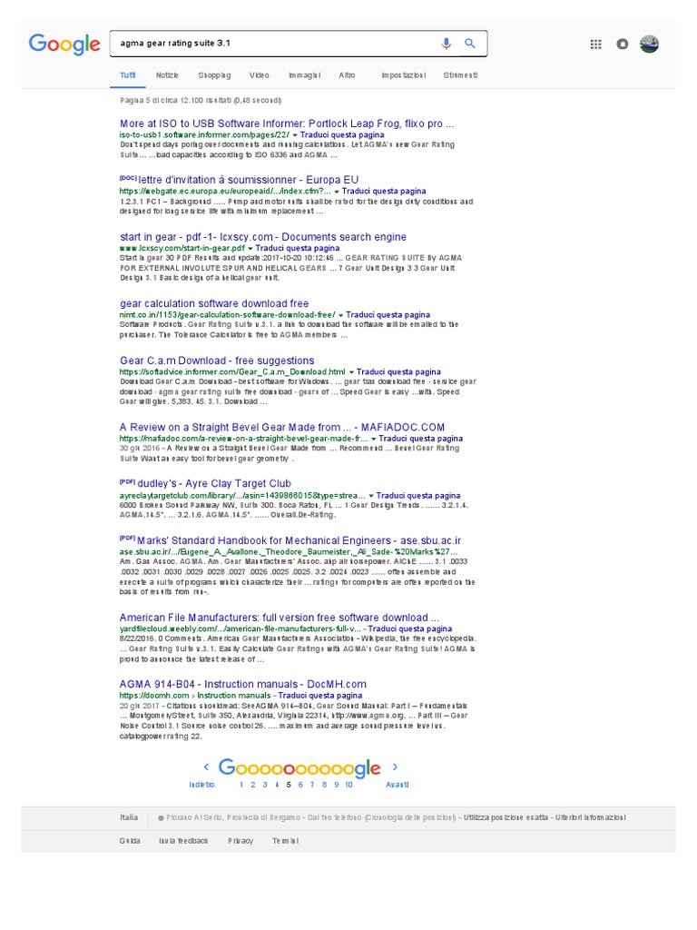 Agma Gear Rating Suite 3 | PDF | Gear | Software