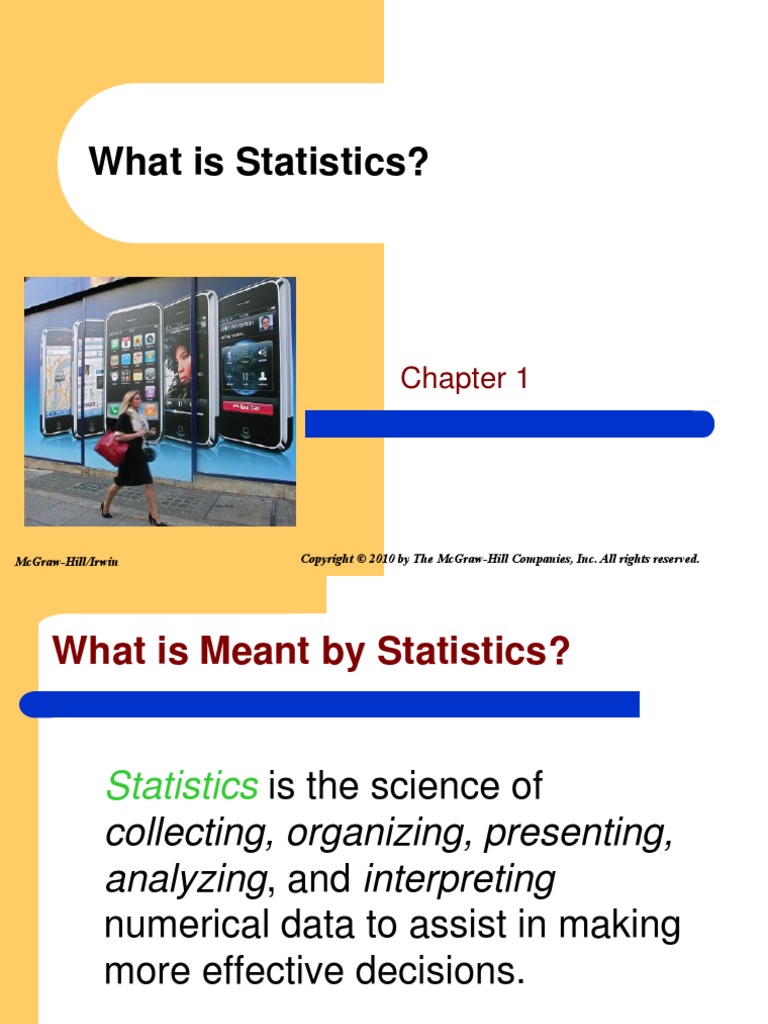What Is Statistics?: Mcgraw-Hill/Irwin | Download Free PDF | Level Of ...