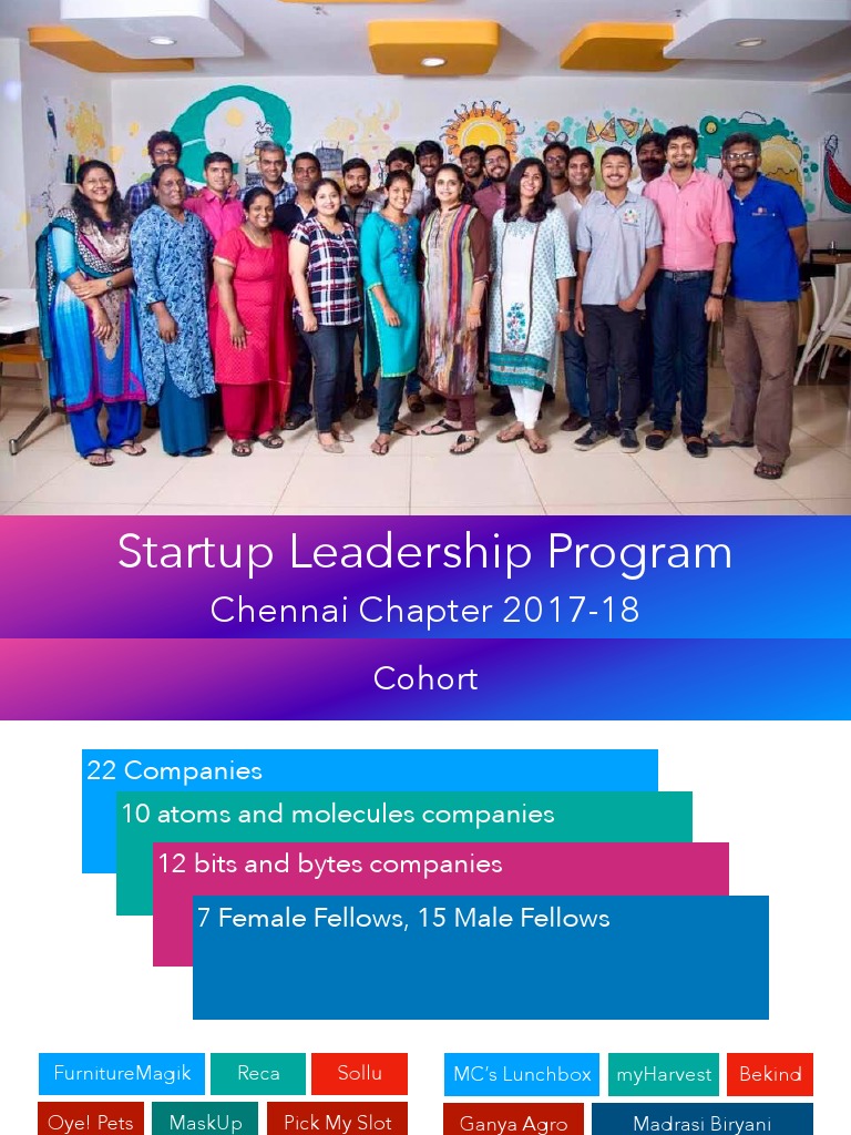Startup Leadership Program - Jan 6th 2018 | PDF | Analytics ...