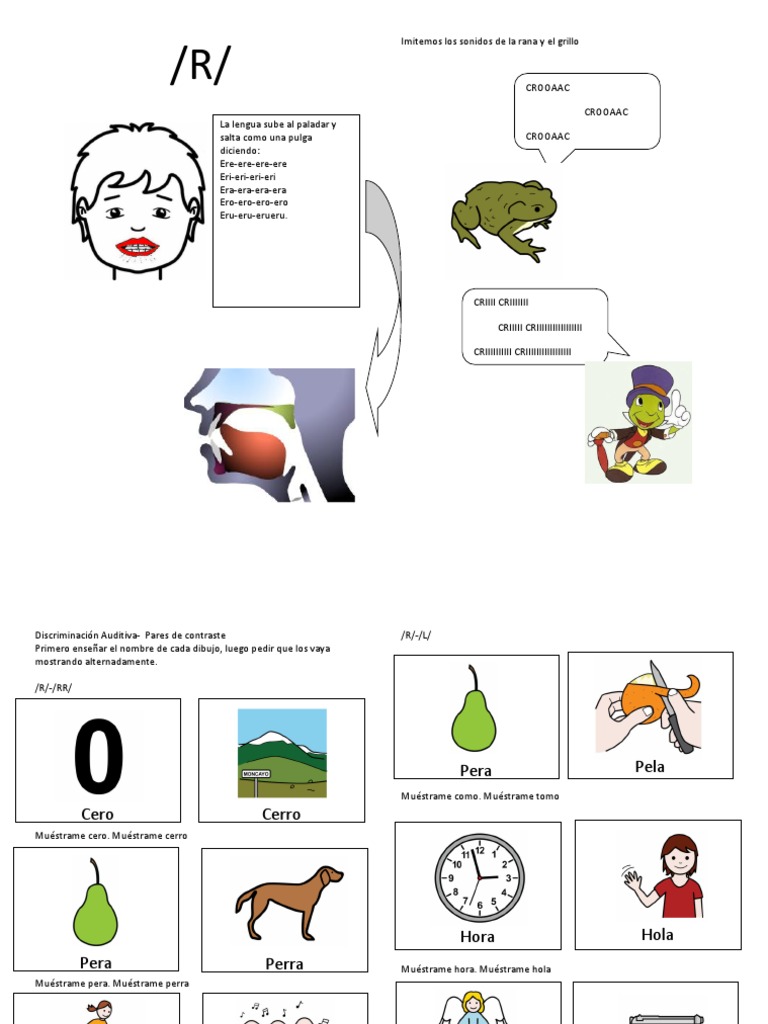 Fonema R | PDF | Ocio