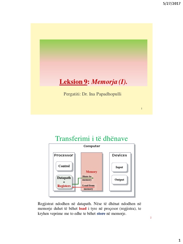 Leksion 9 | PDF