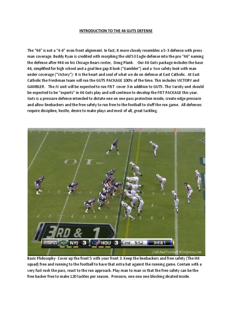 46 Guts | PDF | Quarterback | Sports Rules And Regulations