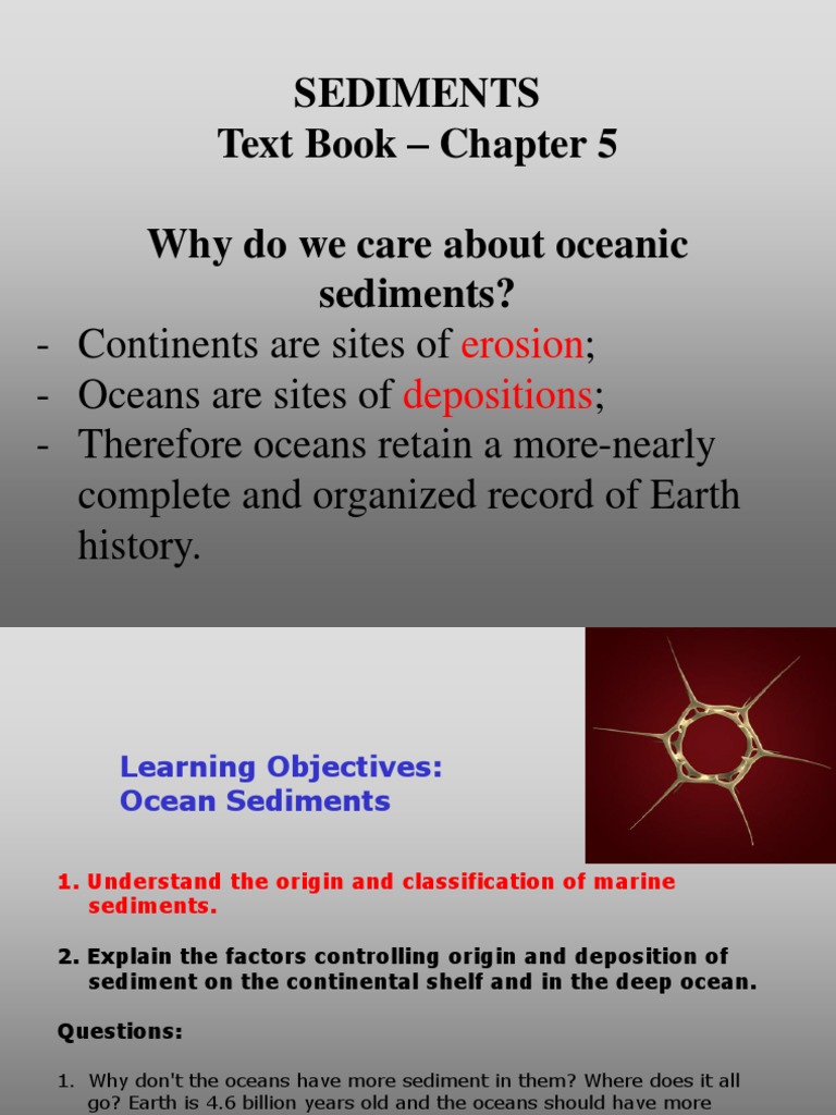 Marine Sediments | PDF | Continental Shelf | Sediment