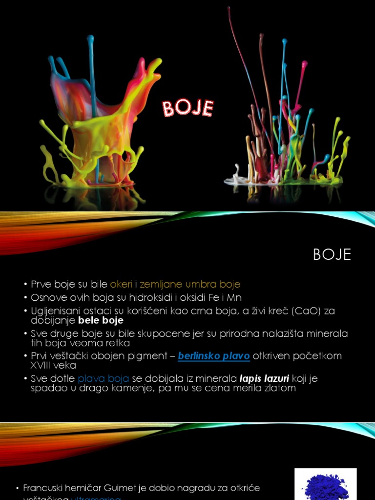 Boje | PDF