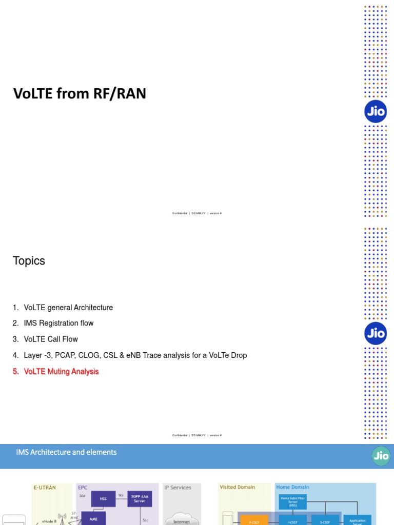 VoLTE Drop Analysis Guide | PDF