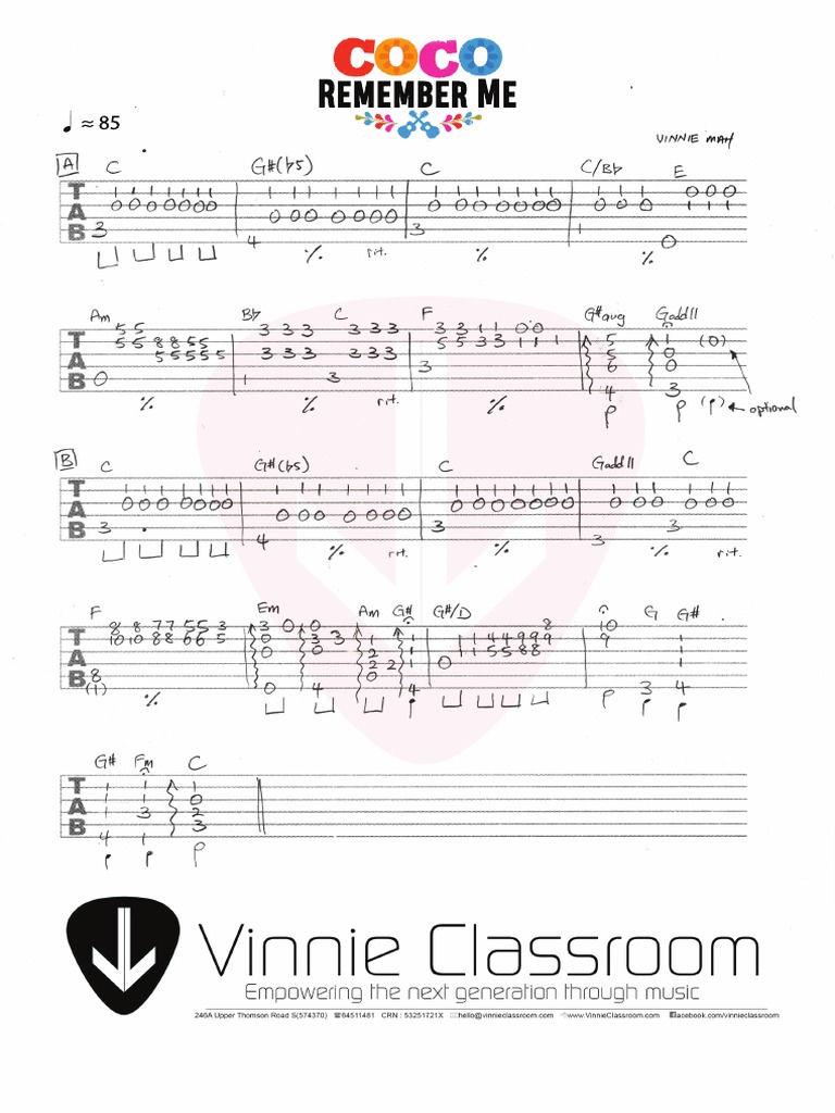 Coco - Remember Me | PDF