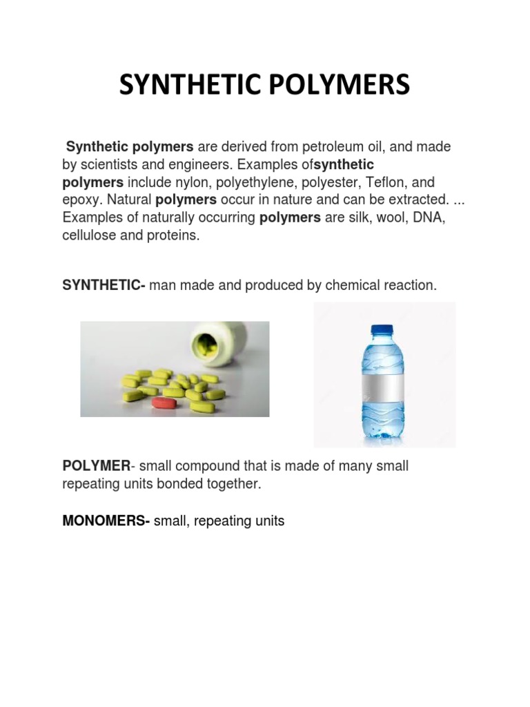 Synthetic Polymers | Nylon | Polymers