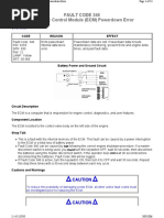Fault Code 428 Water-in-Fuel Indicator Sensor Circuit - Voltage Above ...