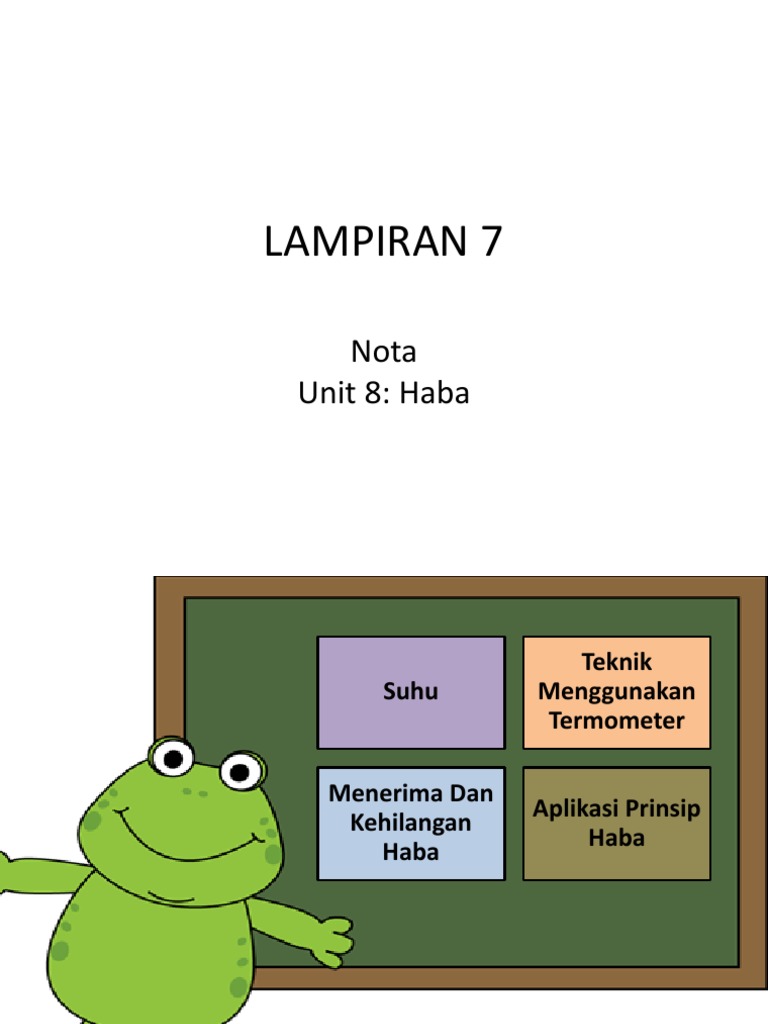 Nota Unit 8 Haba | PDF