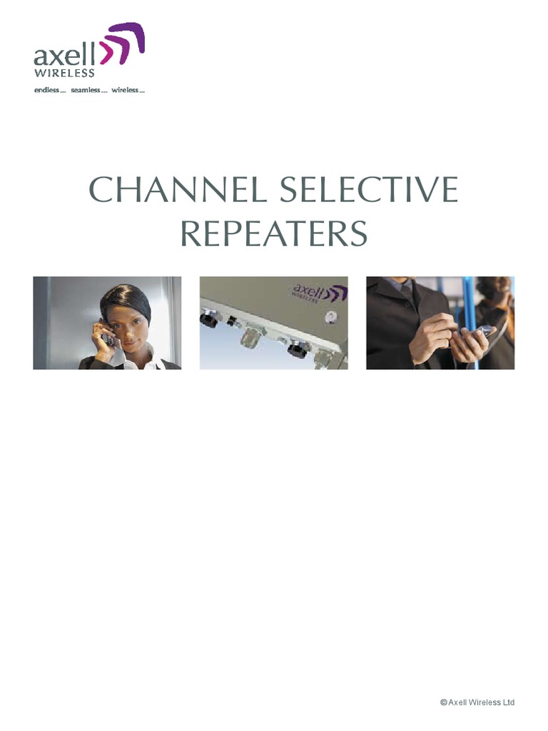 Channel Selective Repeater PDF | PDF | Base Station | Antenna (Radio)