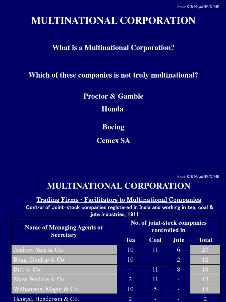 Agents of Globalization | PDF | Multinational Corporation | Market (Economics)